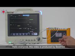 Mindray Datascope 040-000963-00 Kabels van EA6252B ECG en de Schakelaarecg Kabel 5 van Leadwires 12pin Loodcei breekt