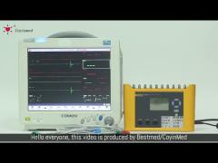 互換性のあるComen SpO2センサーECGケーブル BSA312-19MX BCY5-41IG