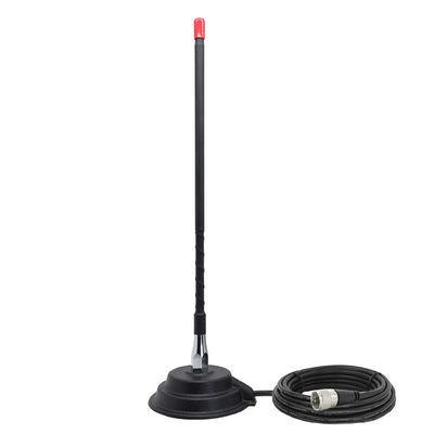 China CE IOS Fiberglass Whip 0-1dBi Car TV Antenna With SWR Adjuster Mag Mount HT-C873 for sale