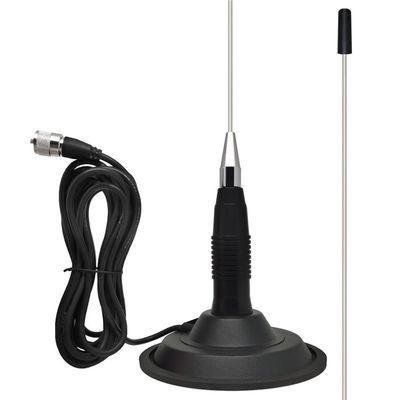 China Black Mini UHF 27mhz Base Station Antenna Magnetic Car Aerial HT-C874 for sale