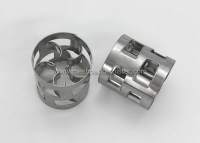 China Distillatiekolom 316 Metalen Willekeurige Verpakking Pall Ring 25 × 25 × 0,4 Mm Te koop