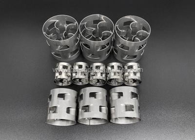 Cina 25 × del × 25 cappa d'imballaggio casuale Ring Distillation Column 304 del metallo da 0,4 millimetri in vendita