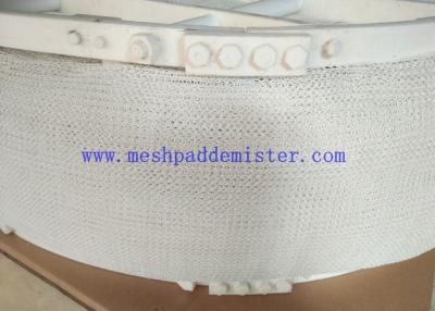 Cina APPROVAZIONE ambientale acida PTFE Mesh Pad Demister Mist Extractor in vendita