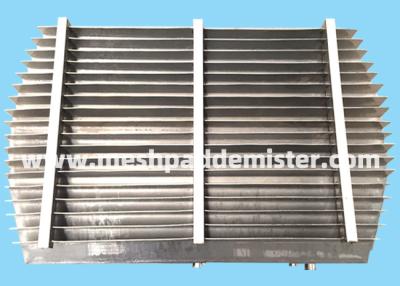 Cina Acciaio inossidabile 230mm Vane Pack Mist Eliminator di Embeded in vendita