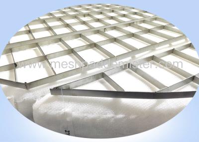 Cina APPROVAZIONE ambientale acida PTFE Mesh Pad Demister Mist Extractor in vendita