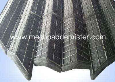 Cina Wave modella il tipo obliquo cavo Mesh Demister Pad di capacità elevata in vendita