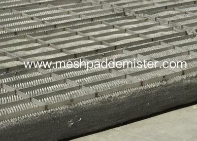 Cina Antinebbia del diametro 6000mm Monel 400 Mesh Pad Demister Alloy Mesh in vendita