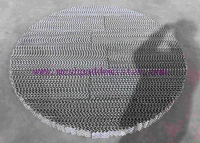 Cina il piatto ondulato del metallo 2y 304 ha strutturato i media d'imballaggio di trasferimento di massa della colonna in vendita