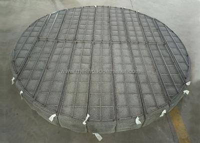 China Roestvrij staalmist Eliminators Mesh Pad Demister 304/316/316l Te koop