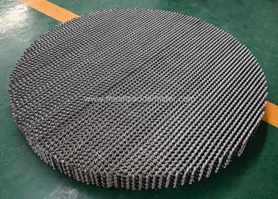 Cina la lamina di metallo 125y ha strutturato l'imballaggio nella colonna di distillazione 316l Dn2400 * 150 millimetri in vendita
