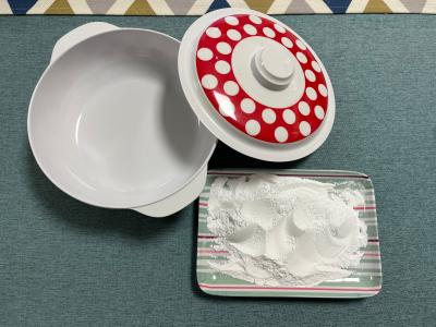 China 99.8%Min Purity Melamine Raw Material Powder For A5 Melamine Dinnerware Industrial Grade for sale