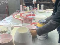 China Customized Melamine Decal Paper For Different Shape Tableware for sale