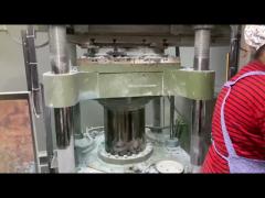 Máquina de moldagem por compressão de melamina, controlada por computador, para utensílios de mesa 350 t
