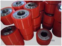 China Customized PU Coating Polyurethane Rollers Abrasion Resistant Shore A 35-98 for sale