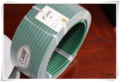 Chine Ceinture ronde de larme de polyuréthane rugueux vert de force à haute résistance à vendre