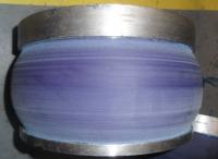 China PU Polyurethane Conveyor Rollers 35-98 Shore A Abrasion Resistant Industrial Wheels for sale