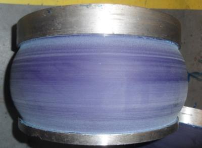 Cina Ruote del poliuretano dell'unità di elaborazione, rulli industriali resistenti invecchianti del rivestimento in vendita