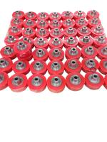 China 6 Inch Custom Service Polyurethane Wheels Solid Hub 150mm Diameter for sale