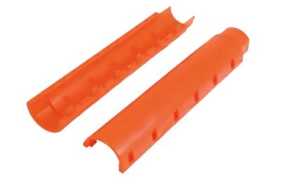 Cina Protezione dei cavi sottomarini in PU colore rosso resistente all' idrolisi in vendita