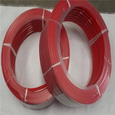 China Red PU Pentagonal Belt Acid And Alkali Resistant Tear-Resistant Heat-Resistant Polyurethane V Belt for sale