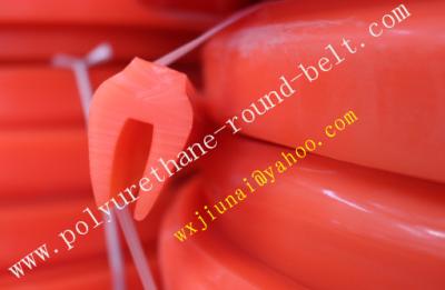 중국 산업 내밀린 폴리우레탄, U 단면도 컨베이어 벨트 보충 판매용