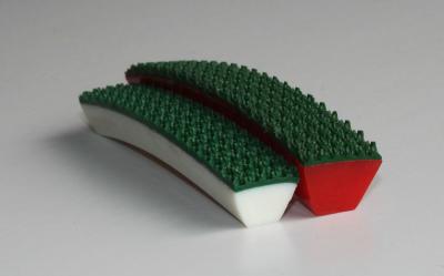 China 85A-90A vlot Urethane tranmission rood Polyurethaan V Riem Te koop