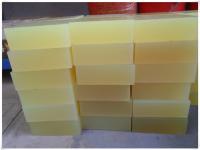 China PU Polyurethane Rubber Sheet & Board 50-95 Shore A Hardness, 50mm Thickness, 1x2 Meter Size for sale