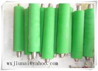 China Environmental Polyurethane Coating Rollers 35-98A Hardness for Coal Mining with 45-60KN/M Tear Strength for sale