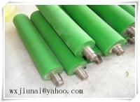 China Environmental Polyurethane Coating Rollers 35-98A Hardness for Coal Mining with 45-60KN/M Tear Strength for sale