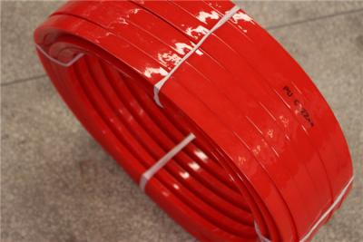 中国 HighTensile および破損強さ運ぶコンベヤーの床および屋根瓦のための赤いポリウレタン V ベルト 販売のため