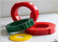 China Custom Solvent Resistance Polyurethane Screen Printing Squeegee Scraper 50-90 Shore A Hardness 7mm×50mm Size for sale
