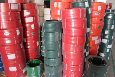 China Polyurethane Transparent round rubber drive belts rough surface for sale