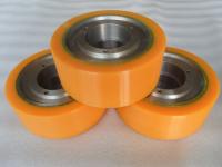China Oil Resistant Polyurethane Wheels 35-98 Shore A Hardness with 45-60 KN/M Tear Strength for Industrial Applications for sale