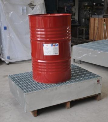 China Steel Spill Containment Pallets , Oil Drum Spill Pallet For IBC Drum for sale