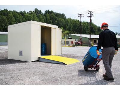 China ZOYET Hazardous Material Storage Building , Chemical Storage Buildings For Flammable Liquids for sale