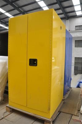 China Three Layers Grounding Flammable Gas Storage Cabinets 60 GAL for Chemical for sale