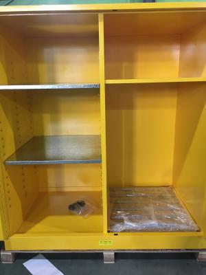 China Flammable Goods Storage Cabinets With Earthing Socket For Combustible Liquid / Paint for sale