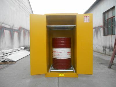 China ZOYET Vertical Oil Drum Storage Cabinets ​ Fireproof 55 Gallon Drum Storage Cabinet for sale