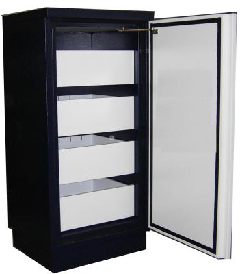 China Steel Security Fire Resistant Cabinets Magnetic Proof For Storing Audio Tape / Video Tape for sale