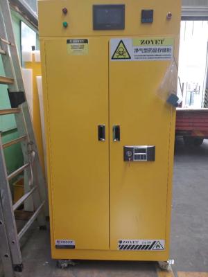 China Flame Proof Hazmat Storage Cabinets Single Door For Cylinder / Paint / Chemical Acid Alkai resistant for sale