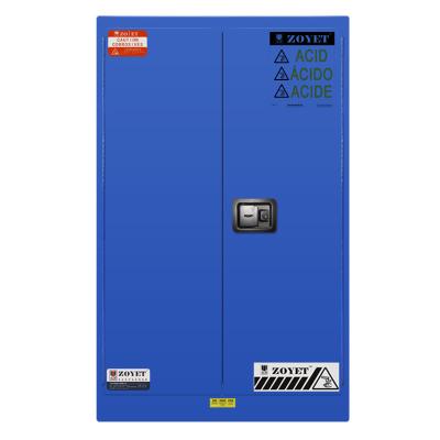 China ZOYET Metal Corrosive Chemical Storage Cabinets Lockable Storage Cabinets For Vitriol / Nitric Acid for sale