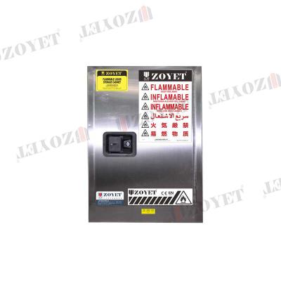 China ZOYET Chemical Flammable Safety Storage Cabinets 12 GAL For Hazardous Material for sale