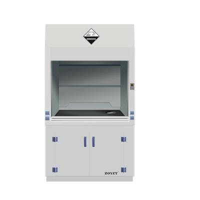 China ZOYET Laboratory Equipment Ductless PP Fume Hood Corrosion Resistance With Fan for sale