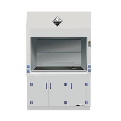 China ZOYET Polypropylene Laboratory Furniture Storage Cabinets With Exhuasted System for sale