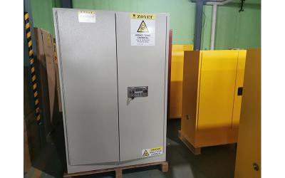 China ZOYET 45 Gallon Flammable Toxic Storage Cabinet With Digital Lock Hazardous Material Storage Cabinets for sale
