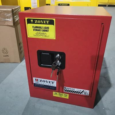 China Small Fireproof Safety 15l Laboratory Chemical Storage Cabinet Zoyet for sale