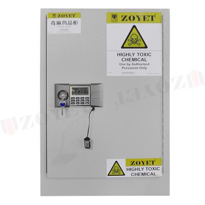 China CRS plates hazardous narcotic storage cabinets has loading capacity 50 / 100kg for sale