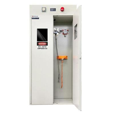 China ZOYET Gas Cylinder Storage Cabinets For H2 2 Cylinders for sale
