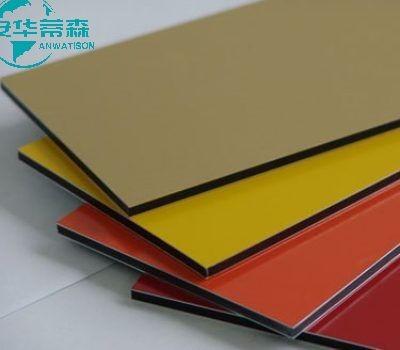 China Low-density Polyethylene LDPE Core FR Aluminum Composite Panel for Weather-resistant Decoration for sale