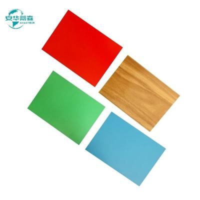 中国 防火機能 ブラシアルミニウム複合板 0.05-0.5MM アルミニウムブラシ表面仕上げ 販売のため